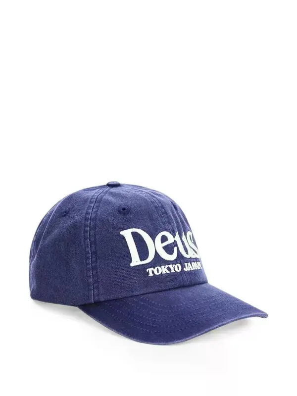 Deus Ex Machina Metro Logo-embroidered Cap