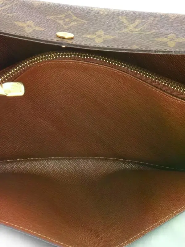 LOUIS VUITTON Sarah Wallet Monogram Canvas Small Wallets