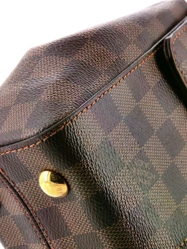 LOUIS VUITTON Damier Leather Satchel - Pink