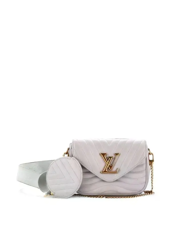 LOUIS VUITTON New Wave Multi Pochette Quilted Leather Crossbody Bag