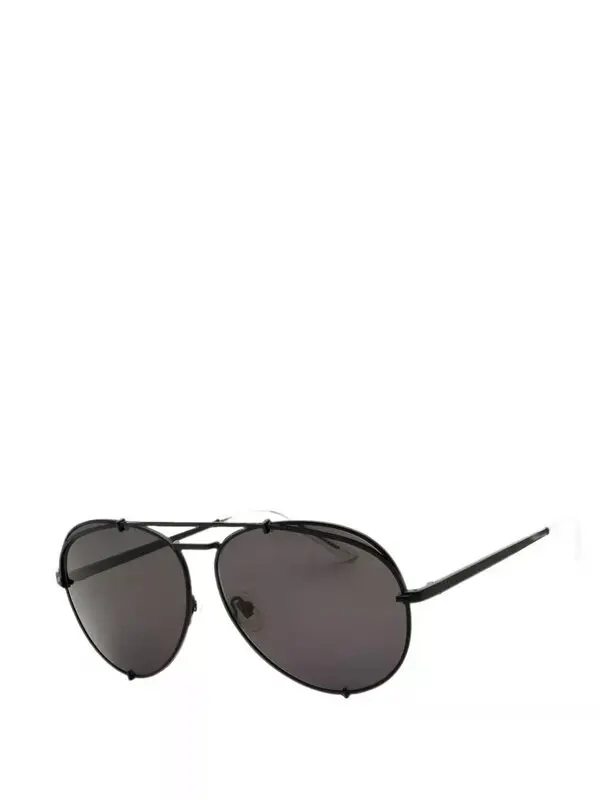 DIFF EYEWEAR Koko Pilot-frame Sunglasses - Black
