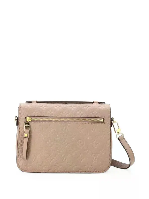 LOUIS VUITTON Monogram Empreinte Leather Pochette Metis Crossbody Bag