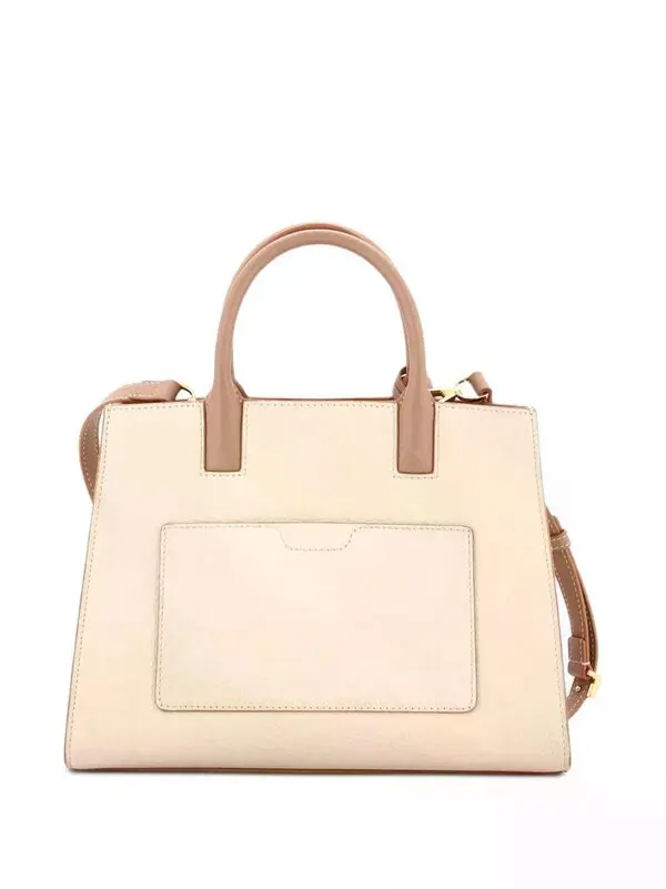 Burberry Frances Tote Satchel - Neutrals