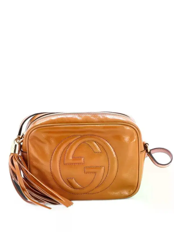 Gucci Soho Disco Patent Small Crossbody Bag