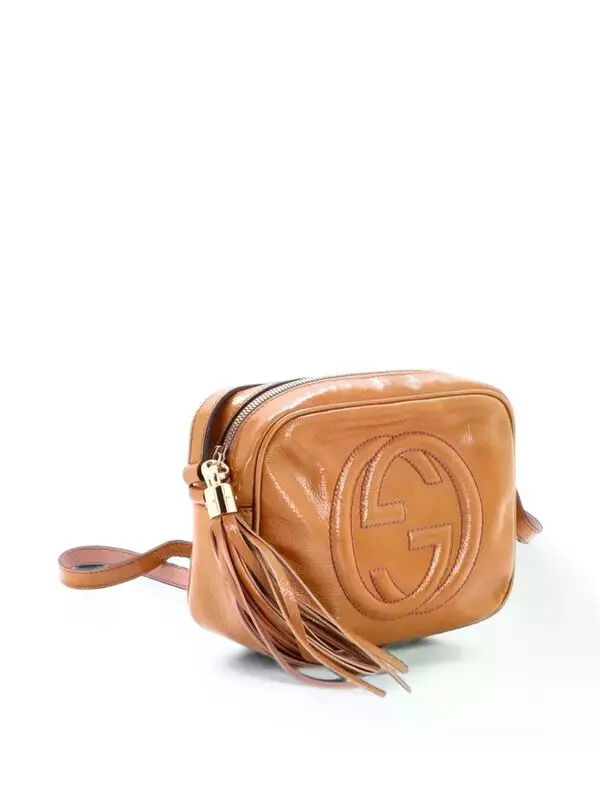 Gucci Soho Disco Patent Small Crossbody Bag