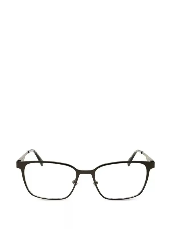 HARLEY-DAVIDSON Rectangle Frame Titanium Eyeglasses - Black