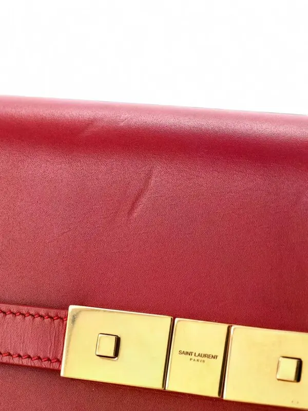 Saint Laurent Manhattan Leather Medium Shoulder Bag