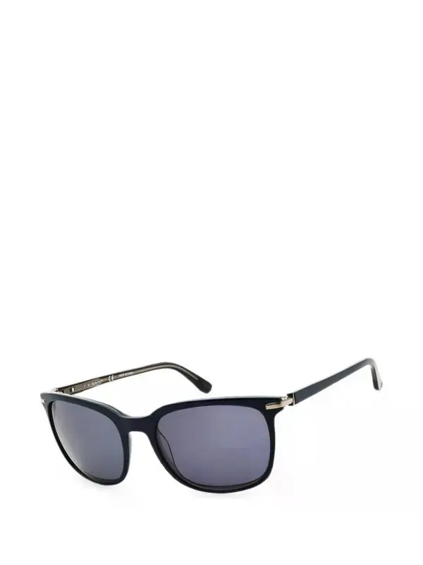 Gant Rectangle Frame Sunglasses With Silver-tone Hardware