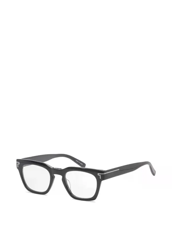 Tumi Square Frame Eyeglasses - Black