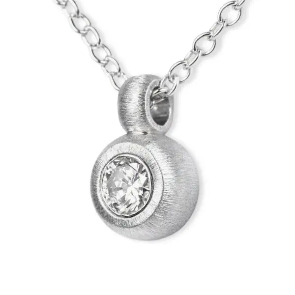 ADRIAN ASHLEY Pendant Featuring A Transitional-cut Diamond Reclaimed From Vintage Jewellery