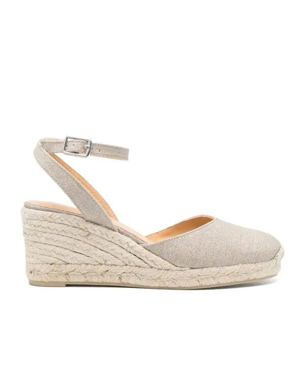 CastaÑer 80mm Cybil Espadrilles - Nude