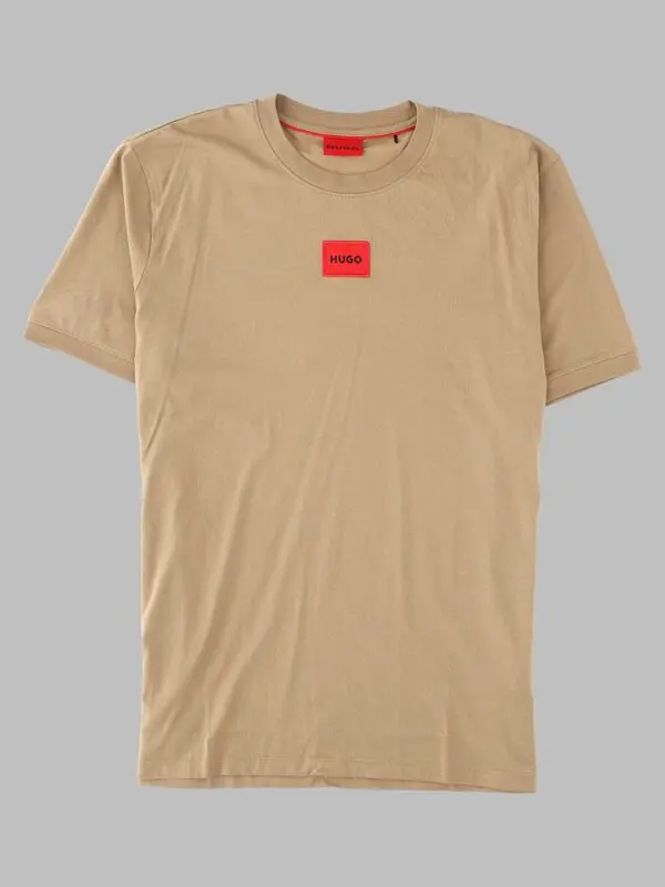 Hugo Logo T-shirt - Beige