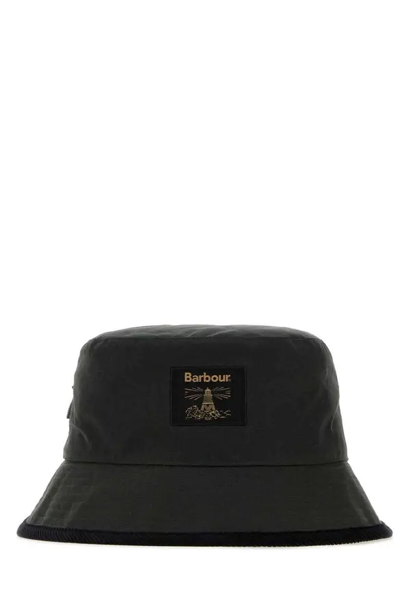 Barbour Cotton Canvas Bucket Hat For