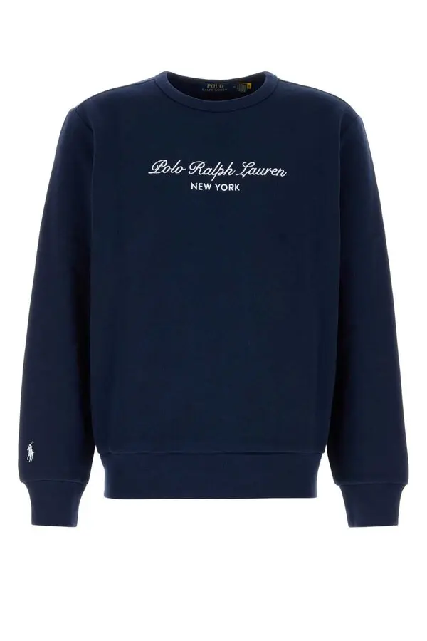 Polo Ralph Lauren Cotton Blend Crewneck Sweatshirt - Blue