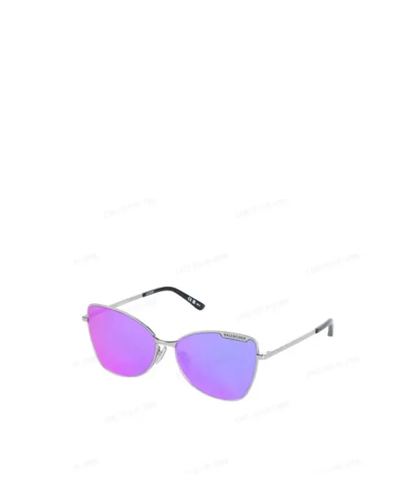 Balenciaga Butterflyframe Metal Sunglasses