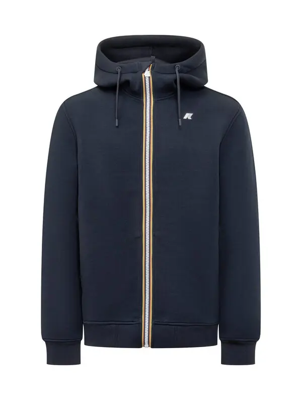 K-WAY Zip-front Sweatshirt With Hood