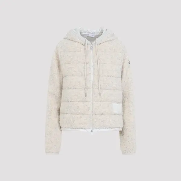 Moncler Quilted Zip-up Cardigan