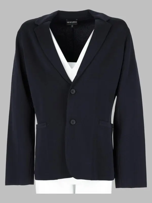 Emporio Armani S Tailored Single-breasted Blazer Jacket