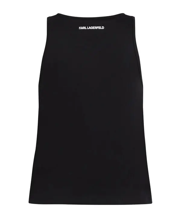 Karl Lagerfeld Logo-detail Top