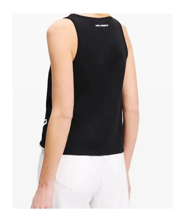 Karl Lagerfeld Logo-detail Top