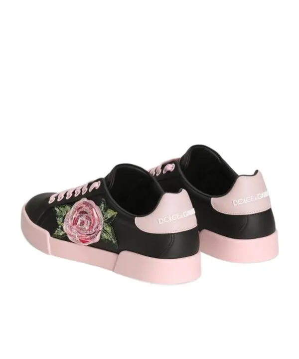 Dolce & Gabbana Floral-print Sneakers