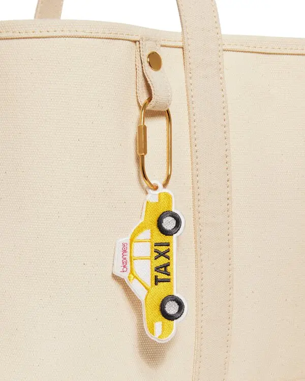 ABBODE Bloomie's Taxi Embroidered Bag Charm