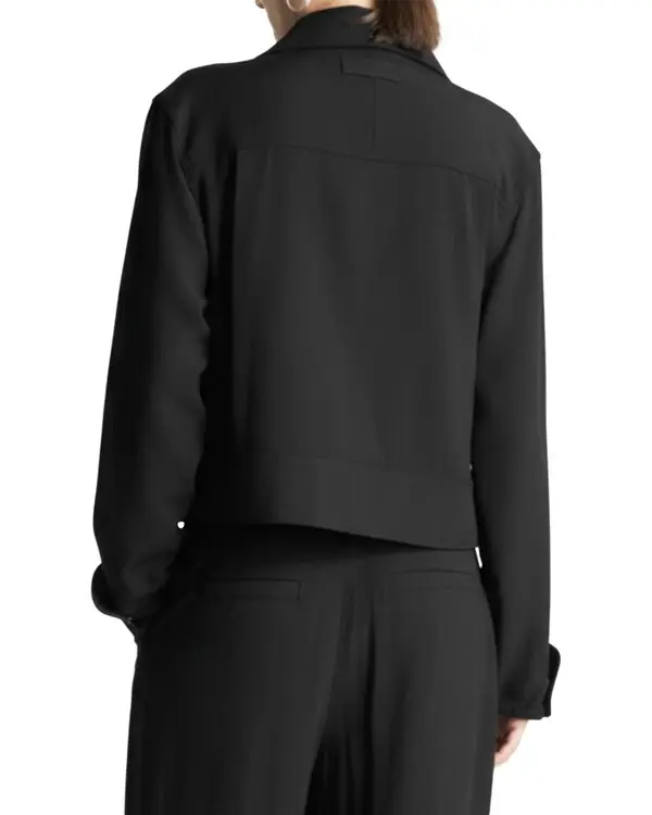 SAINT ART Circe Matte Charmeuse Jacket