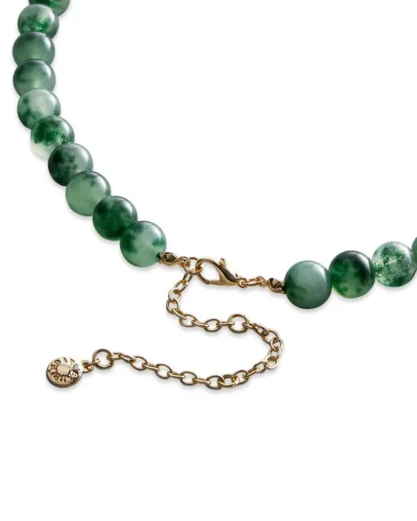 Baublebar Jamie Gemstone Beaded Pendant Necklace - Green