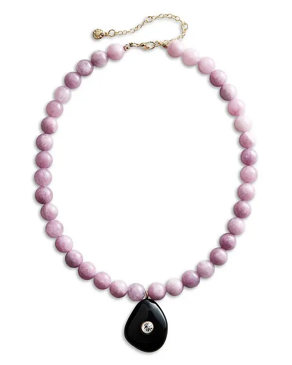 Baublebar Jamie Gemstone Beaded Pendant Necklace, 17-20 - Multi