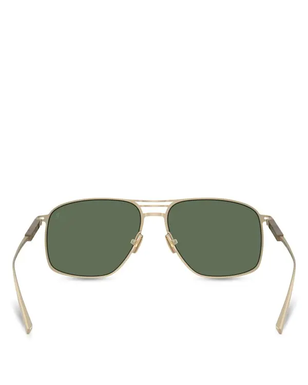 Brunello Cucinelli Rectangular Sunglasses, 56mm