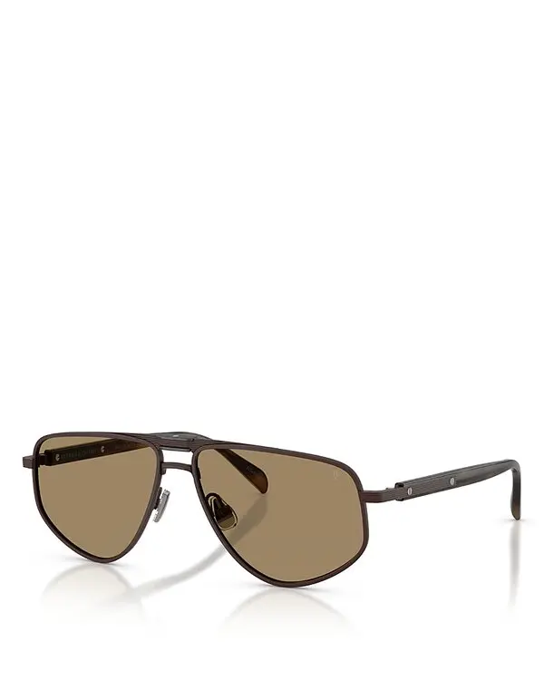 Brunello Cucinelli Square Sunglasses, 58mm