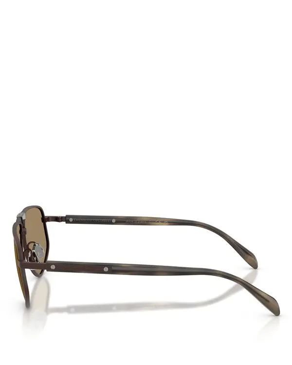 Brunello Cucinelli Square Sunglasses, 58mm