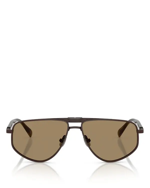 Brunello Cucinelli Square Sunglasses, 58mm