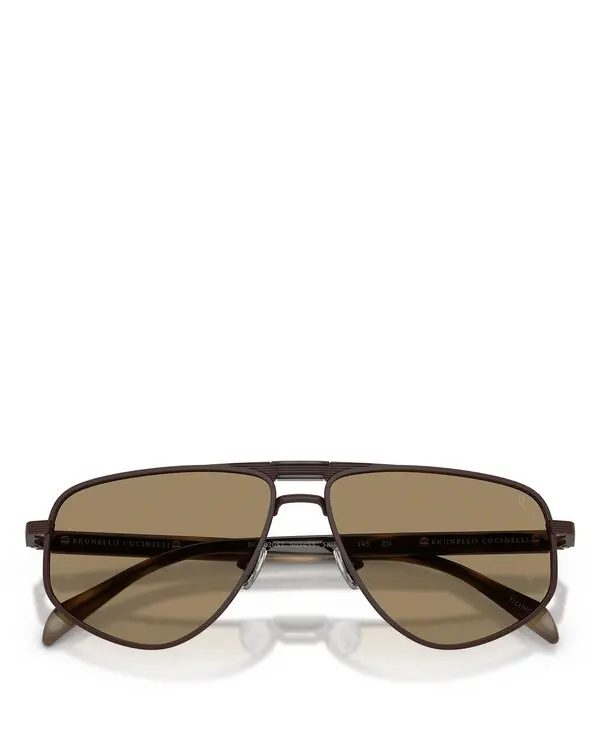 Brunello Cucinelli Square Sunglasses, 58mm