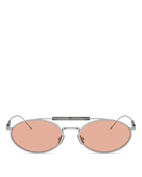 Brunello Cucinelli Round Sunglasses, 55mm
