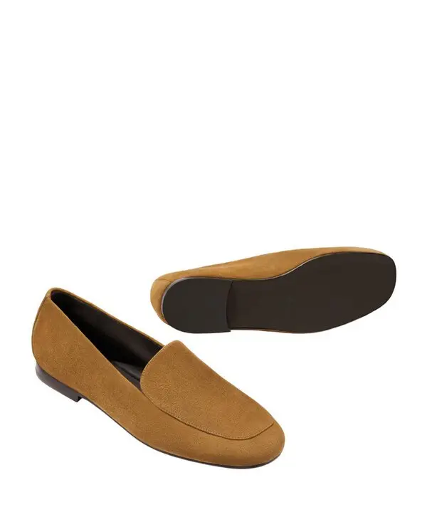 MARGAUX LONNBERG The James Loafer Flats - Cedar Suede