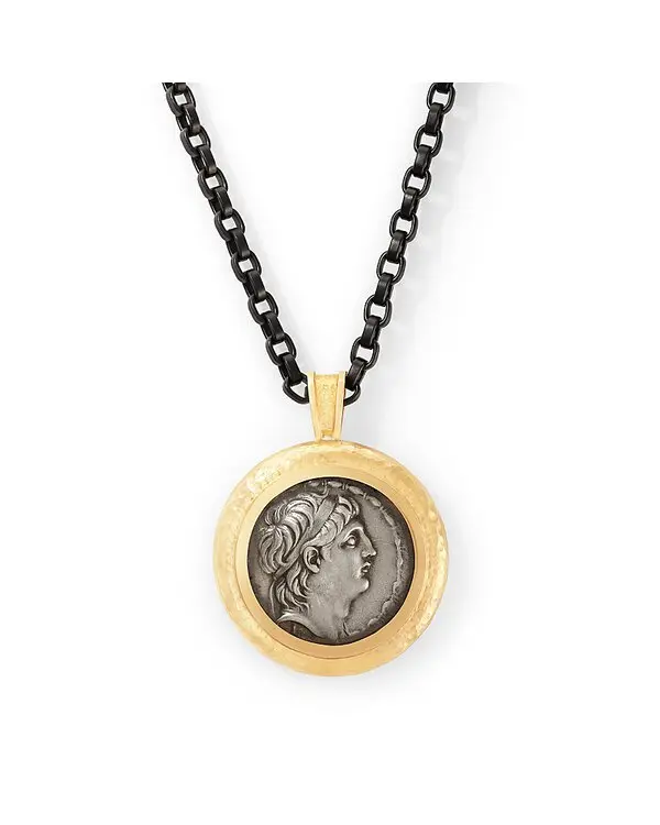 JORGE ADELER 18k Yellow Gods & Heroes Antiochus Enhancer Pendant - Gold