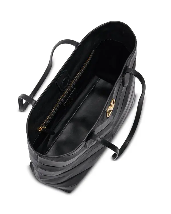Valentino Garavani Vlogo Jean Medium Leather Shopping Tote