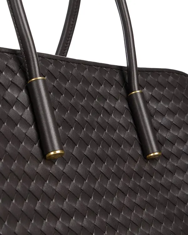 Bottega Veneta Barbara Intrecciato Leather Tote