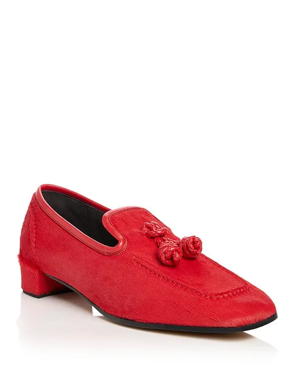 Bottega Veneta Calf Hair Loafers