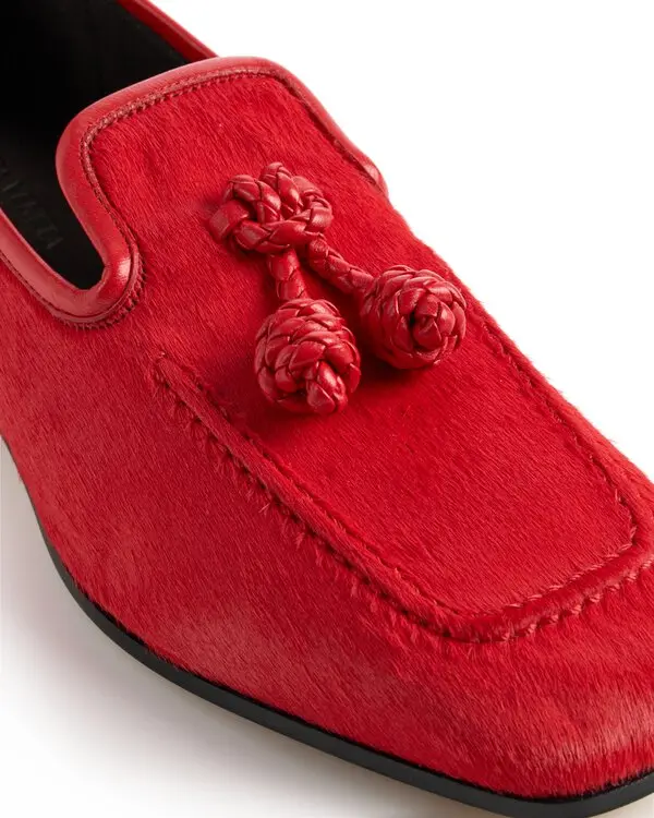 Bottega Veneta Calf Hair Loafers