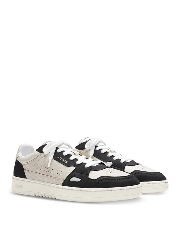 Axel Arigato Dice Lo Leather & Suede Low Top Sneakers