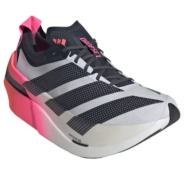 Adidas Adizero Dropset Elite Athletic Sneakers - Dash Grey/night Grey/solar Turbo