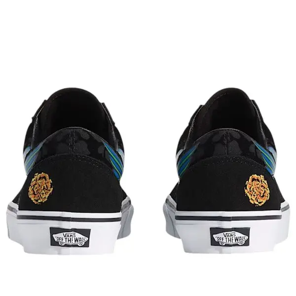 VANS Old Skool Dia De Los Muertos 'black Blue Green - Black/blue/green