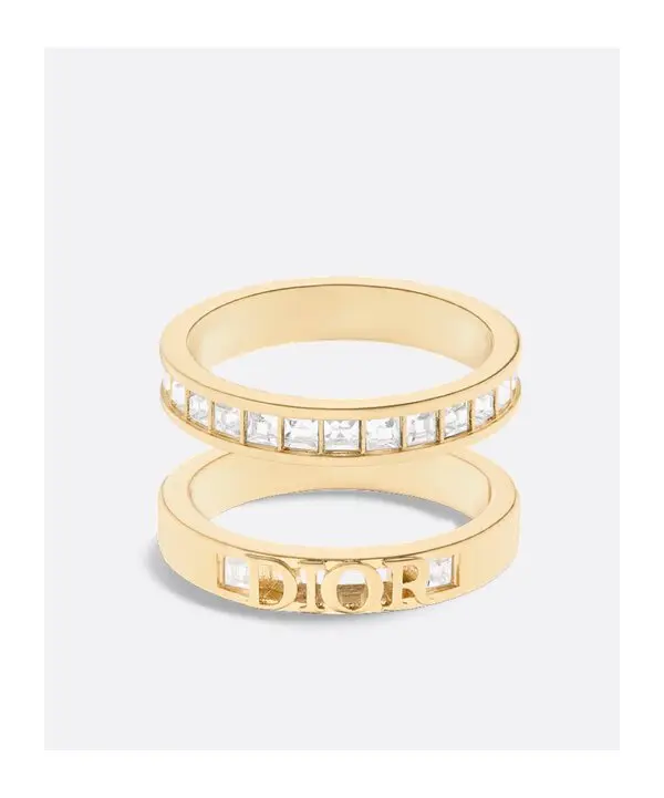 Dior Dioevolution Ring Set - Golden