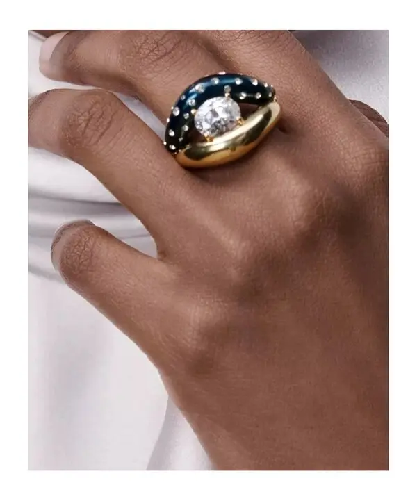 Dior Rocks Ring - Yellow