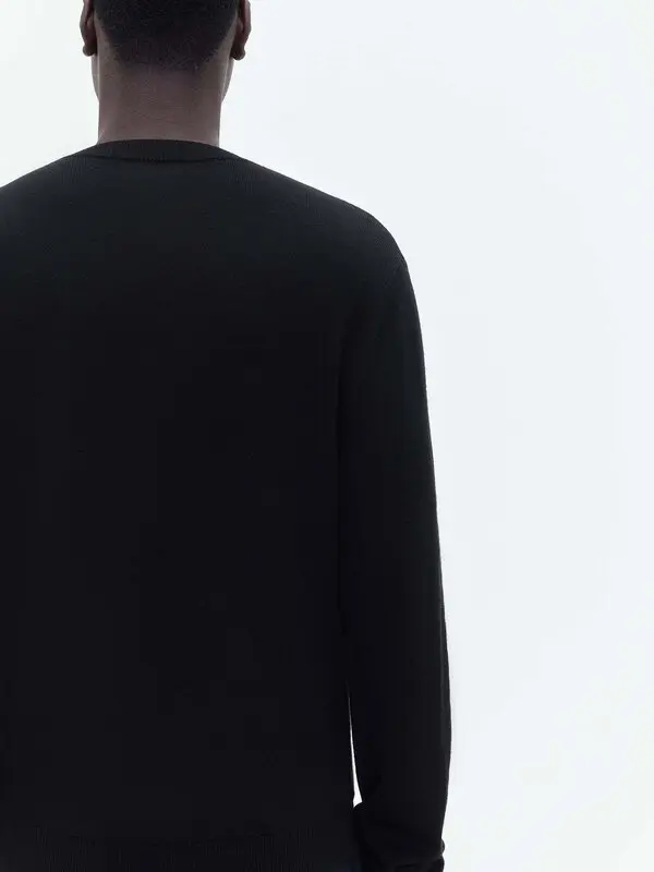 Amiri Smoke Intarsia-knit Jumper
