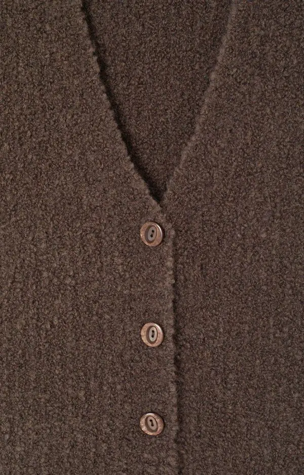 American Vintage Sleeveless Knit Cardigan