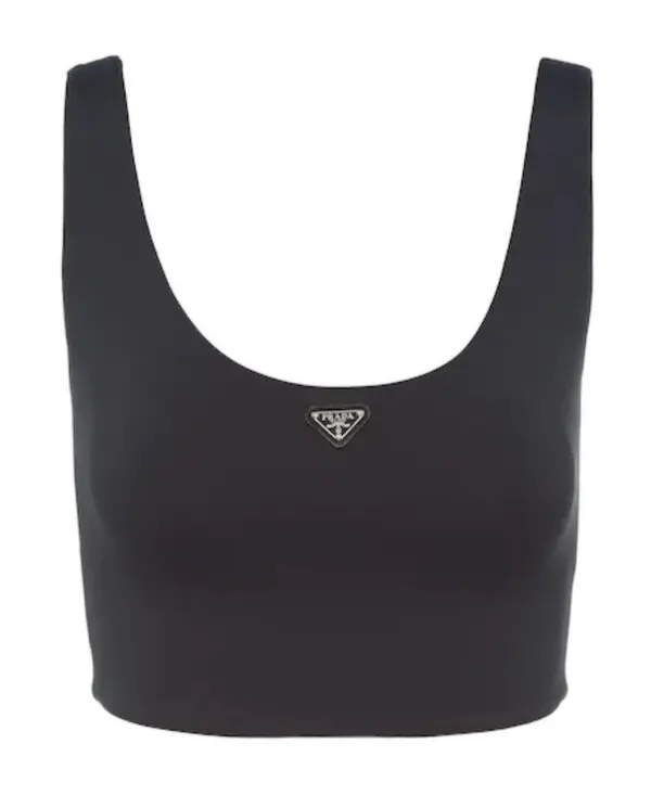 Prada Stretch Jersey Top