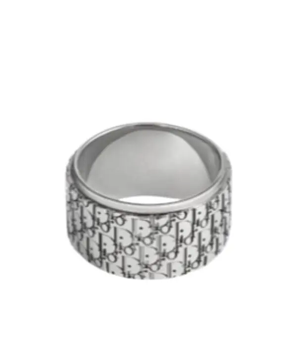 Dior Oblique Ring - Gray